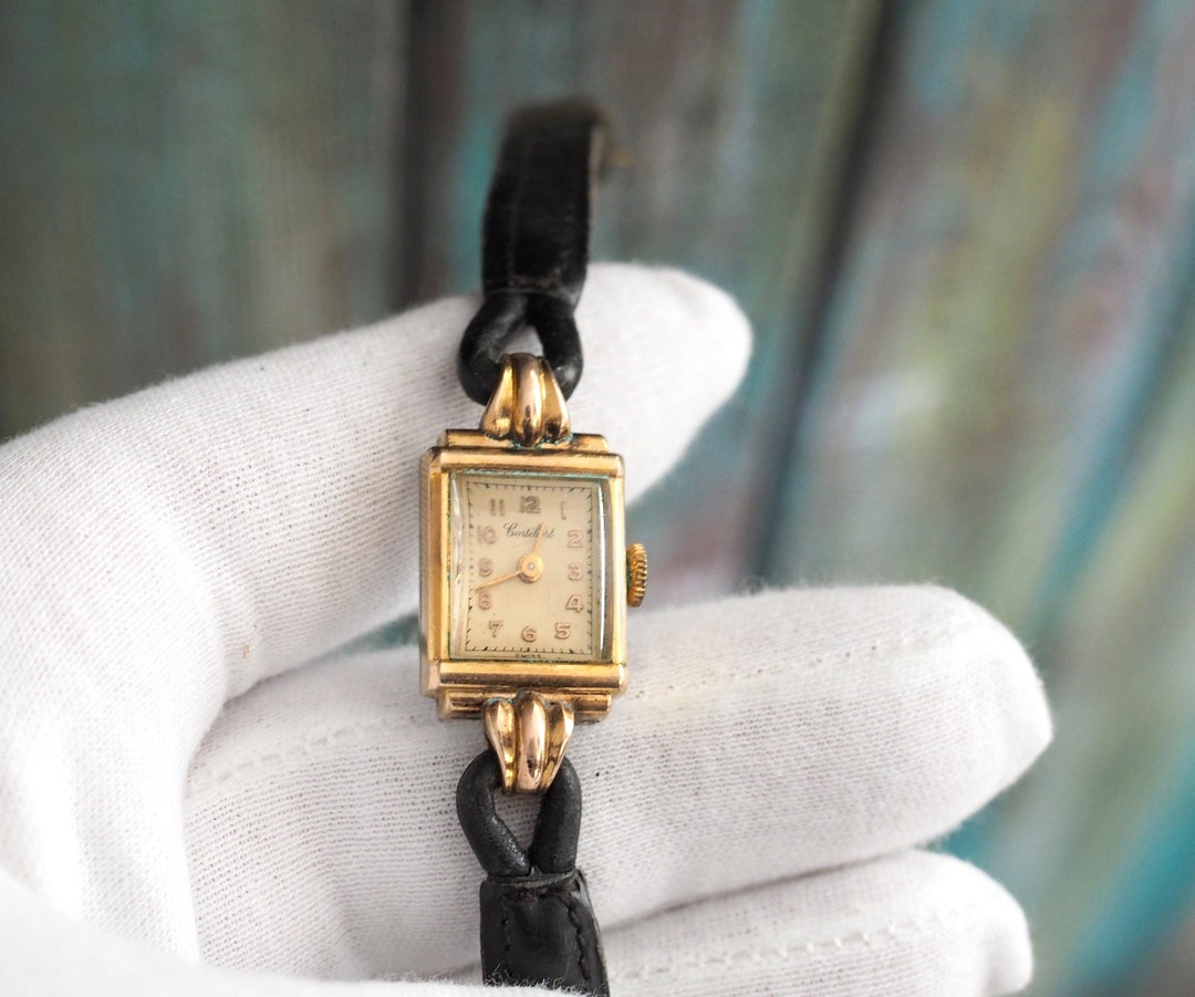 CORTEBERT Art Deco Vintage Swiss Made Mechanical Wind up Women's ...