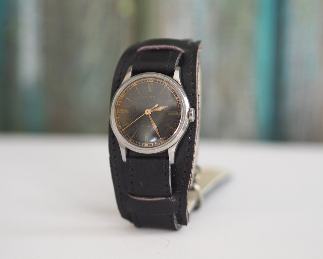 MIMO - Swiss Made Military Watch, Vintage Military Wind up Men's Watch ...