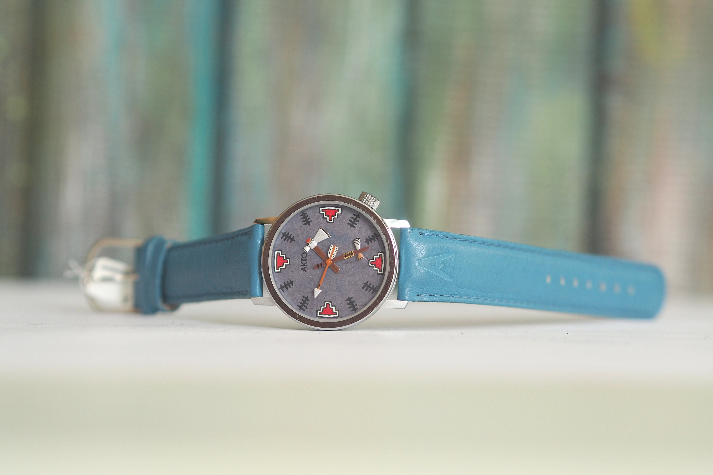 AKTO Native American - Made in France Quartz Watch - Unworn, Mint ...