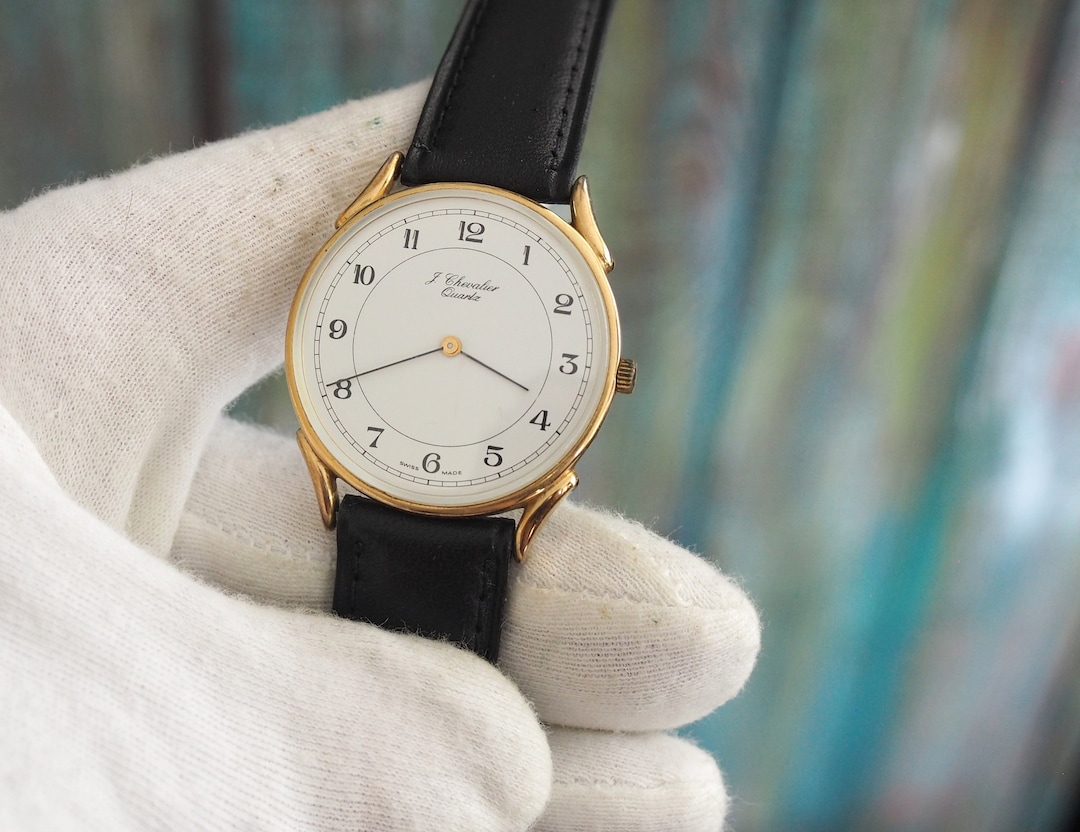 J.CHEVALIER Swiss Made Quartz Men's Watch - Etsy