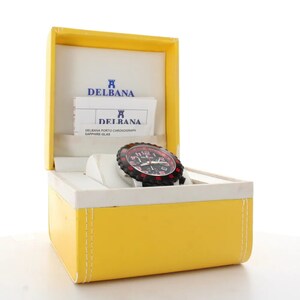 DELBANA Porto Chronograph Swiss Made Chronograph Watch, Quartz Movement ...