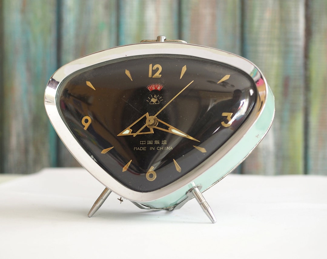 Shanghai Clock - Vintage Shanghai Space Age Alarm Clock, Vintage ...