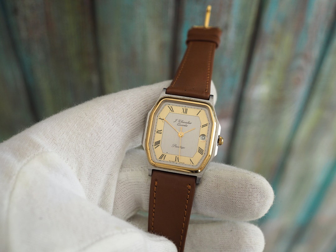 J.CHEVALIER Swiss Made Quartz Men's Watch - Etsy