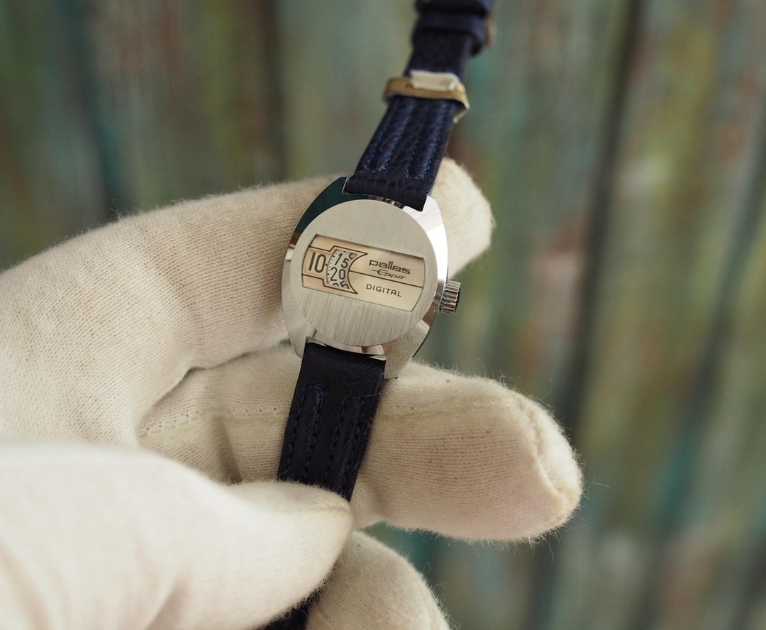 Pallas EPPO Digital German Made Mechanical Wind up Women's Watch Mint ...