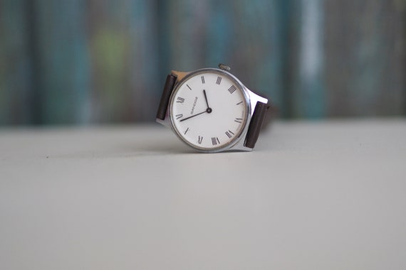 SANDOZ - Swiss made mechanical wind up men's watch … - Gem