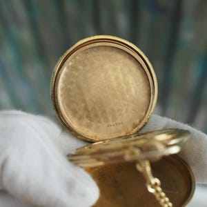 Junghans - 1930's German Art Deco Pocket Watch - Junghans Cal 49/1 ...