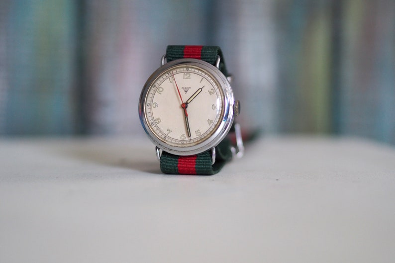 ERNST WAGNER Select - 1930's German Military Officer Mechanical Wind up ...