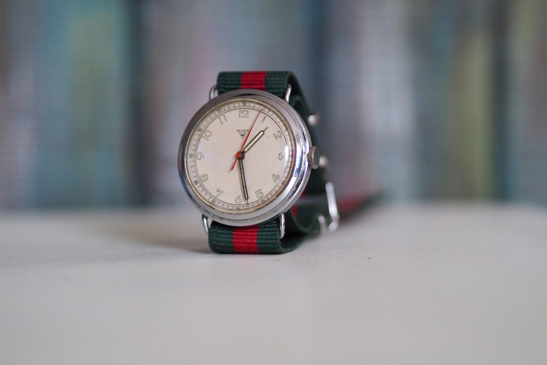 ERNST WAGNER Select - 1930's German Military Officer Mechanical Wind up ...