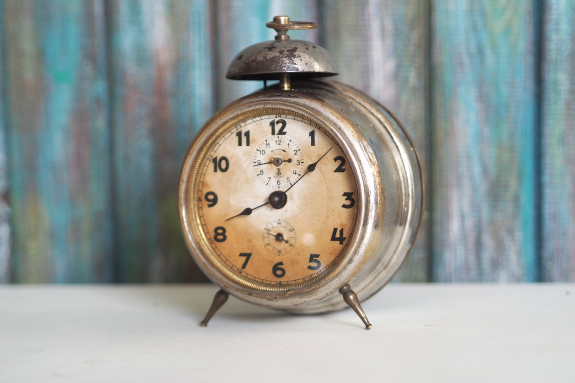 Antique German Alarm Clock Junghans 1920-30's Vintage - Etsy