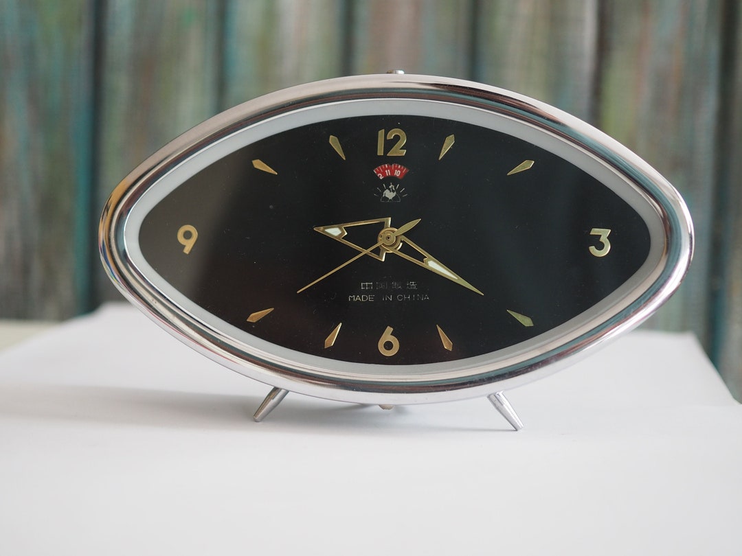 Shanghai Diamond Clock - 1970's Vintage Shanghai Diamond Space Afe ...