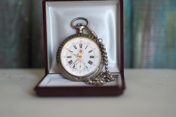 SELVA Swiss made mechanical wind up pocket watch ET… - Gem