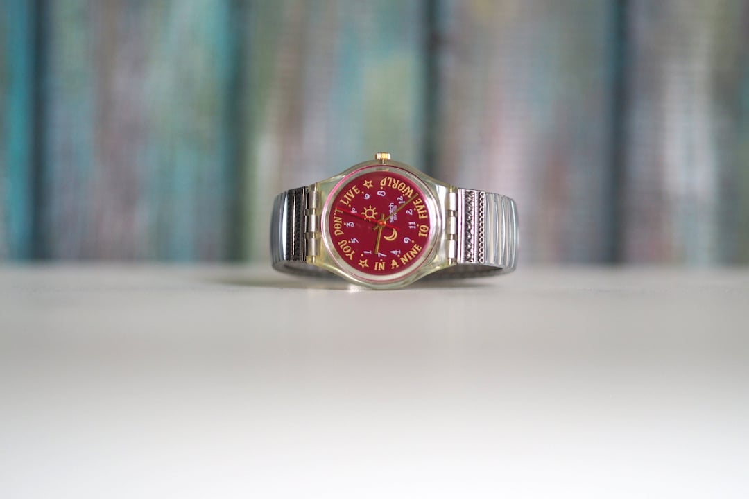 SWATCH - Swiss Made Watch Swatch , Vintage Quartz Watch - Etsy