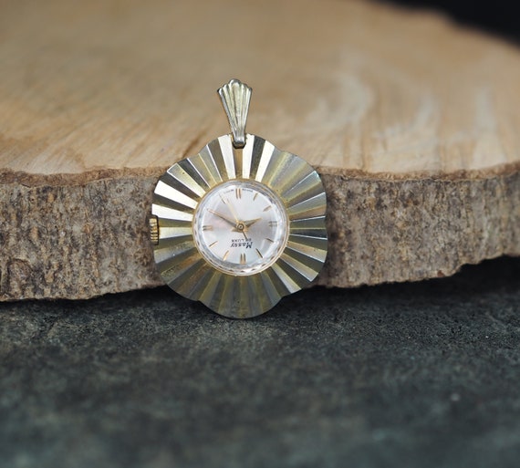 Vintage Swiss pendant Watch Messy de luxe, 1970's … - Gem