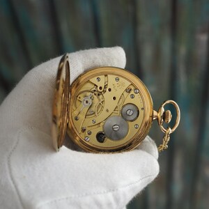 Junghans - 1930's German Art Deco Pocket Watch - Junghans Cal 49/1 ...