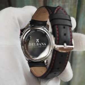 DELBANA Porto Chronograph Swiss Made Chronograph Watch, Quartz Movement ...