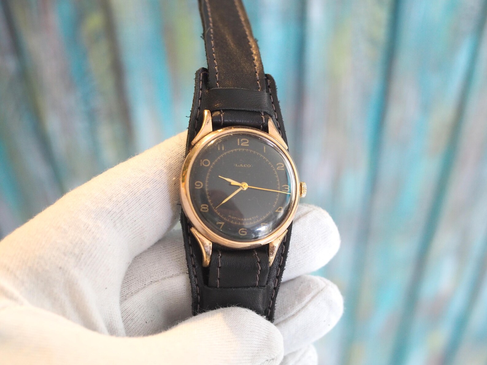 LACO - German Art Deco Men's Watch , Antique Wind up Art Deco Watch ...