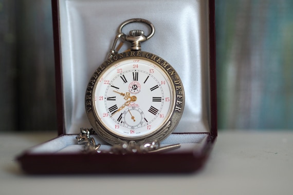 SELVA Swiss made mechanical wind up pocket watch ET… - Gem