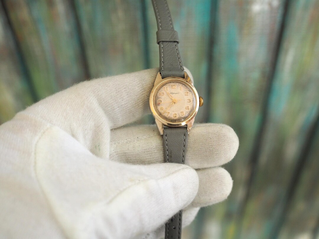 Aurora - Rare Early USSR Women's Watch 1950's , Vintage Mechanical Wind ...