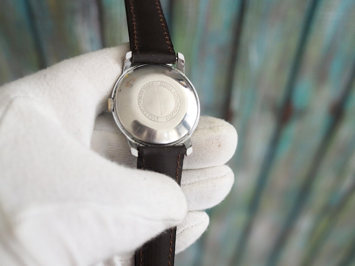 Vintage Ruhla Mechanical Watch: Teal Green Dial, East German Made - Etsy
