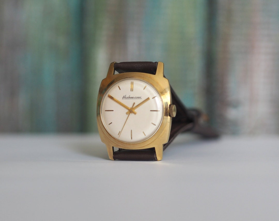 HABMANN 1960's German Mechanical Men's Watch , Vintage German ...