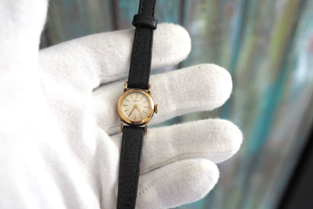 Tiny German Women's Watch LACO 1950's / Vintage German Mechanical Women ...