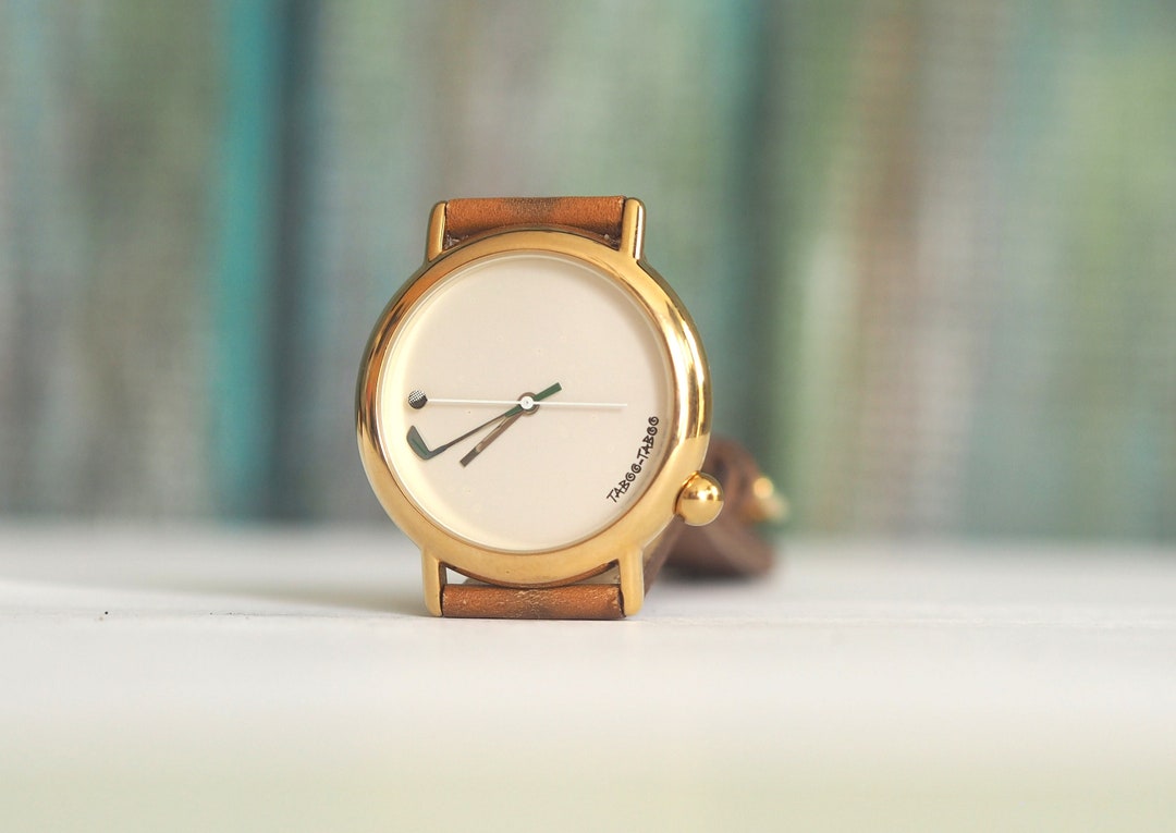 AKTEO Golfer - Made in France Quartz Watch - Unworn, Mint Condition - Etsy