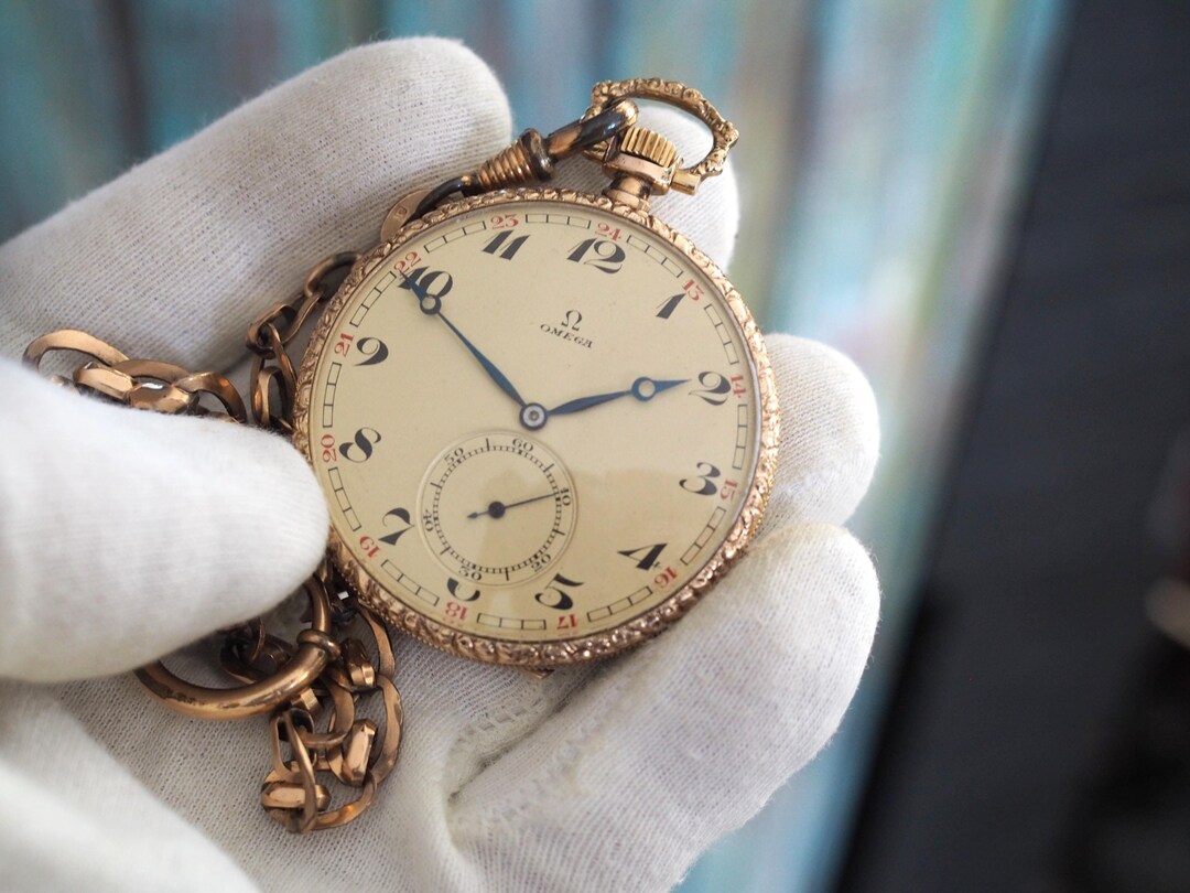 OMEGA - Swiss Made Art Deco Mechanical Wind up Pocket Watch Omega,ref ...