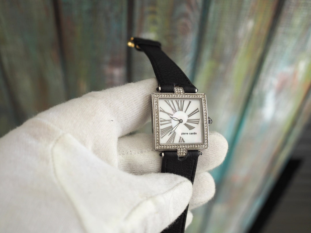 Pierre Cardin Swiss Made Quartz Women's Watch, Mother of Pearl Dial - Etsy