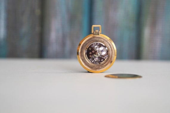 EDOX - ultrathin Swiss made pocket watch, vintage Sw… - Gem