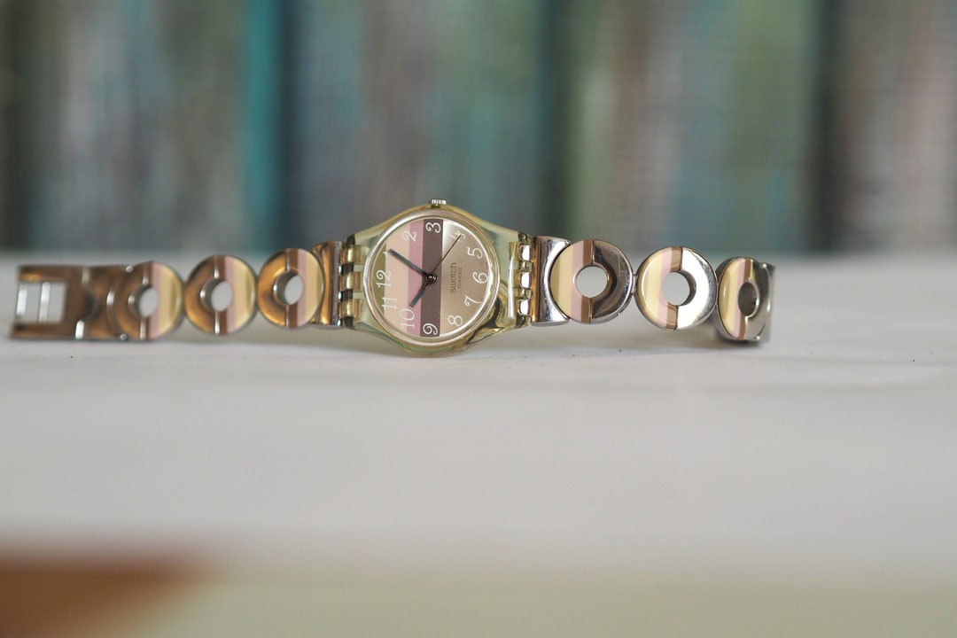 SWATCH Swiss Made Womens Watch , Vintage Quartz Watch - Etsy