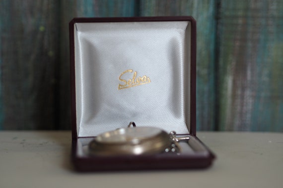 SELVA Swiss made mechanical wind up pocket watch ET… - Gem