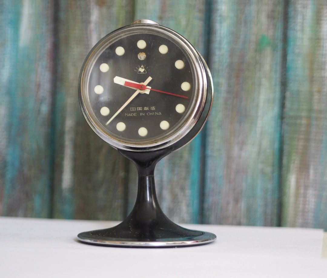 Shanghai Diamond Clock - 1970's Vintage Shanghai Diamond Space Agfe ...