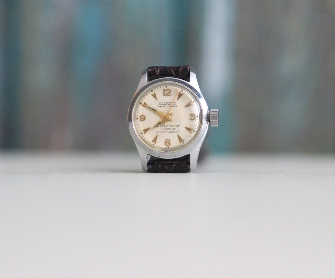 ALLAINE - 1950's Swiss Made Mechanical Wind up Women's Watch ALLAINE ...