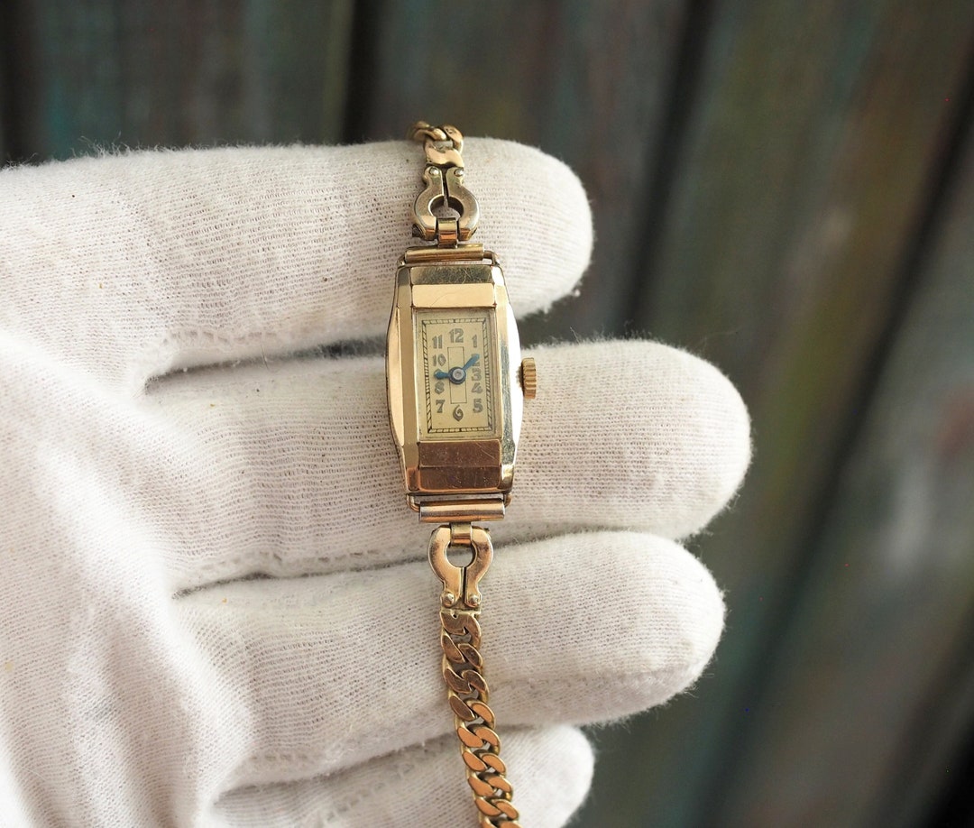 Art Deco German Made Mechanical Wind up Women's 1930s - Etsy