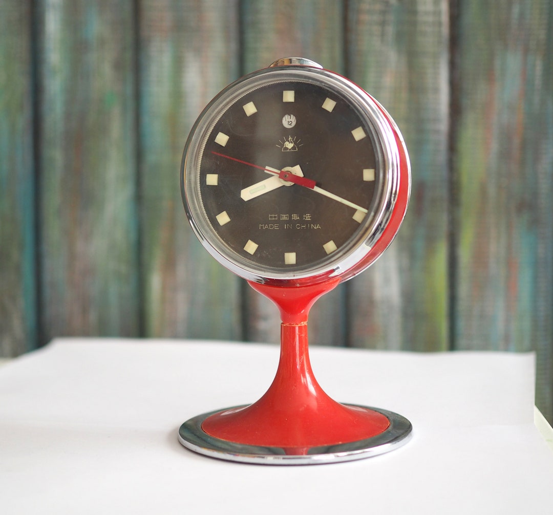 Shanghai Diamond Clock - 1970's Vintage Shanghai Diamond Space Afe ...