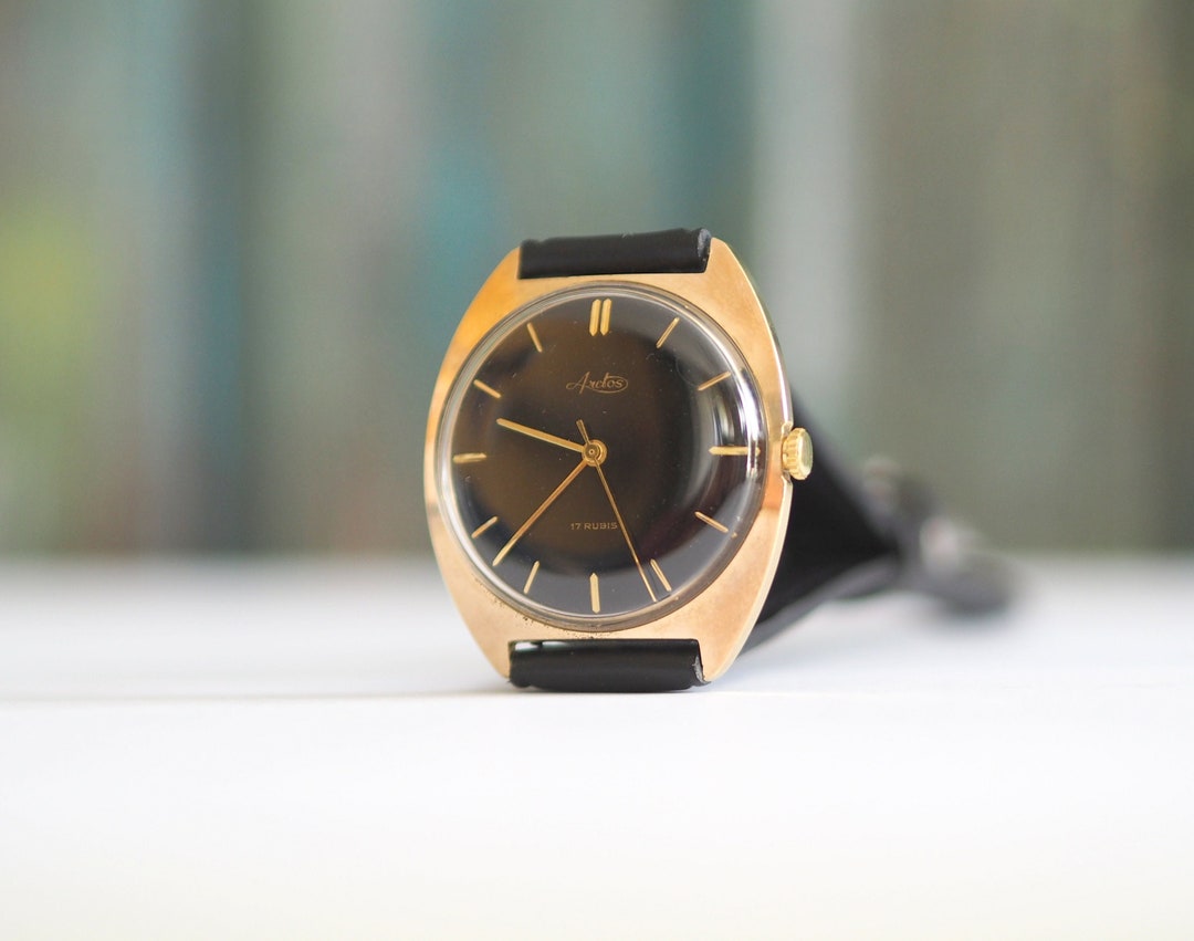 ARCTOS - German Mechanical Wind up Men's Watch ARCTOS 1970's, Vintage ...