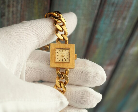 ADORA - tiny Vintage German mechanical wind up Ladi… - Gem