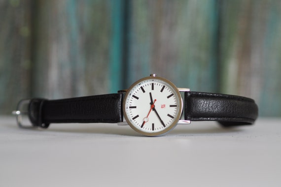 BuBu Railroad style Swiss made quartz Watch - Gem