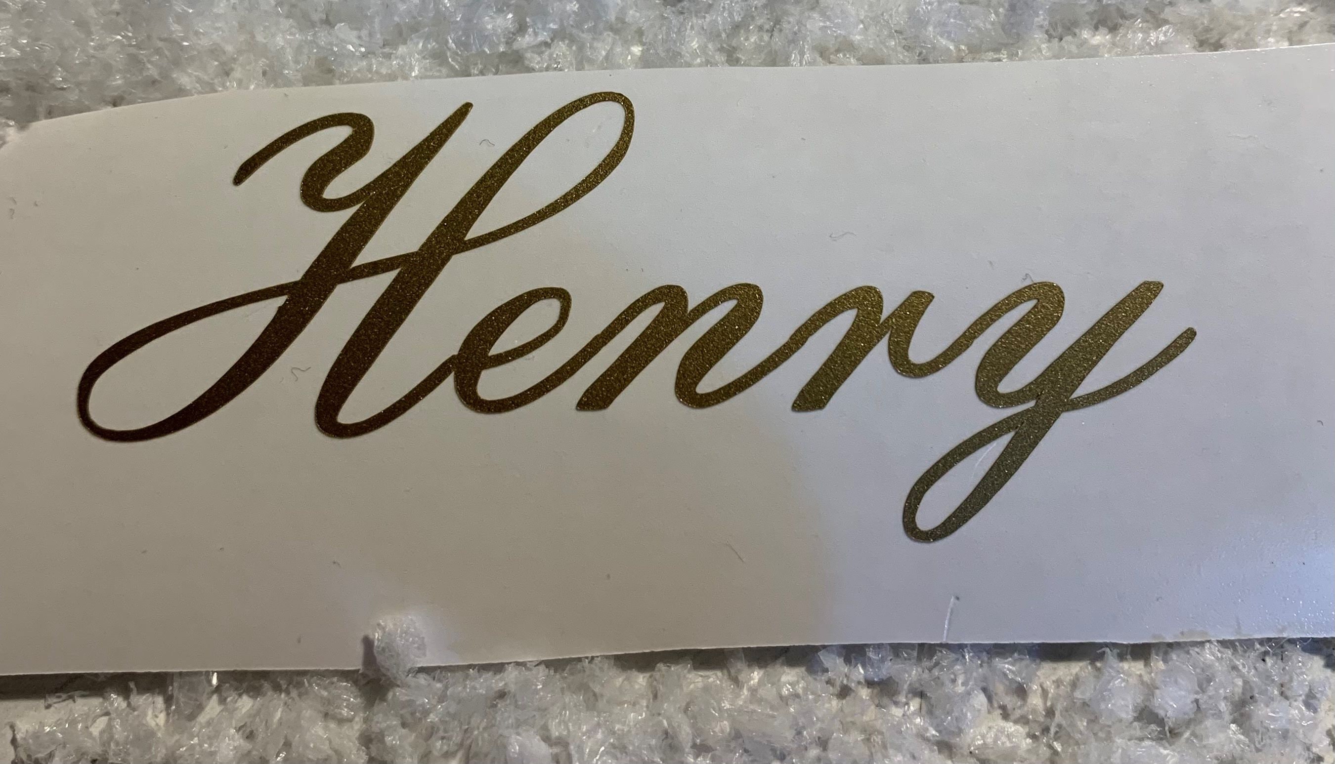 Personalized Vinyl Decal, Custom Embassy Font, Sticker Labels - Etsy