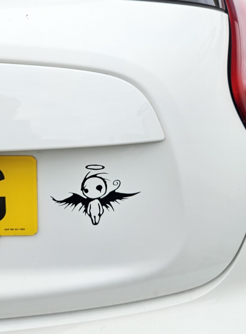 Gothic Fallen Angel Decal: Goth Car Sticker - Etsy