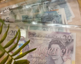 Savings Wallet | Etsy UK