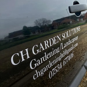 Rear Window Car Advert Sticker-company Logo-car-van-suv - Etsy