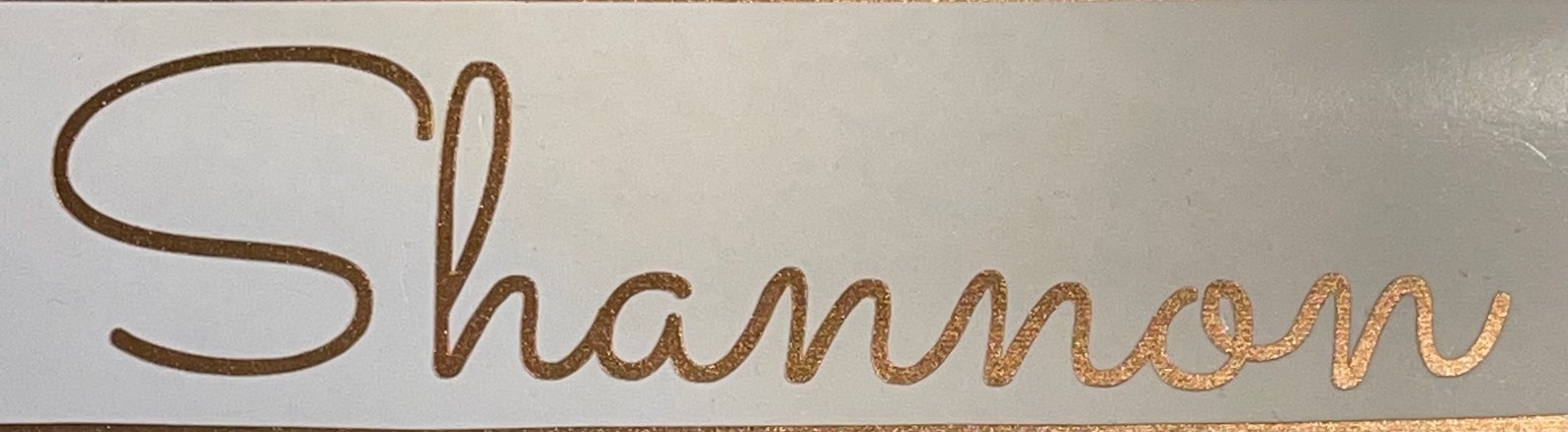 Handwritten Name Sticker Gift Box Decal Calligraphy - Etsy