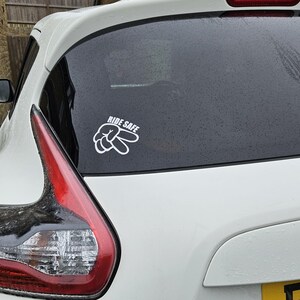 Ride Safe Car Decal-ride Safe Motorcycle Decal-car Safety Sticker ...
