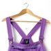 Purple Workwear Dungarees - Bib Coveralls All in One - XS S M L - Etsy