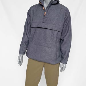 Vintage Bushcraft Anorak Smock Military - Soft Wool - Reworked Garment ...