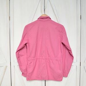 French Chore Jacket Pink Cotton Workwear Shirts - S M L Xl - Etsy
