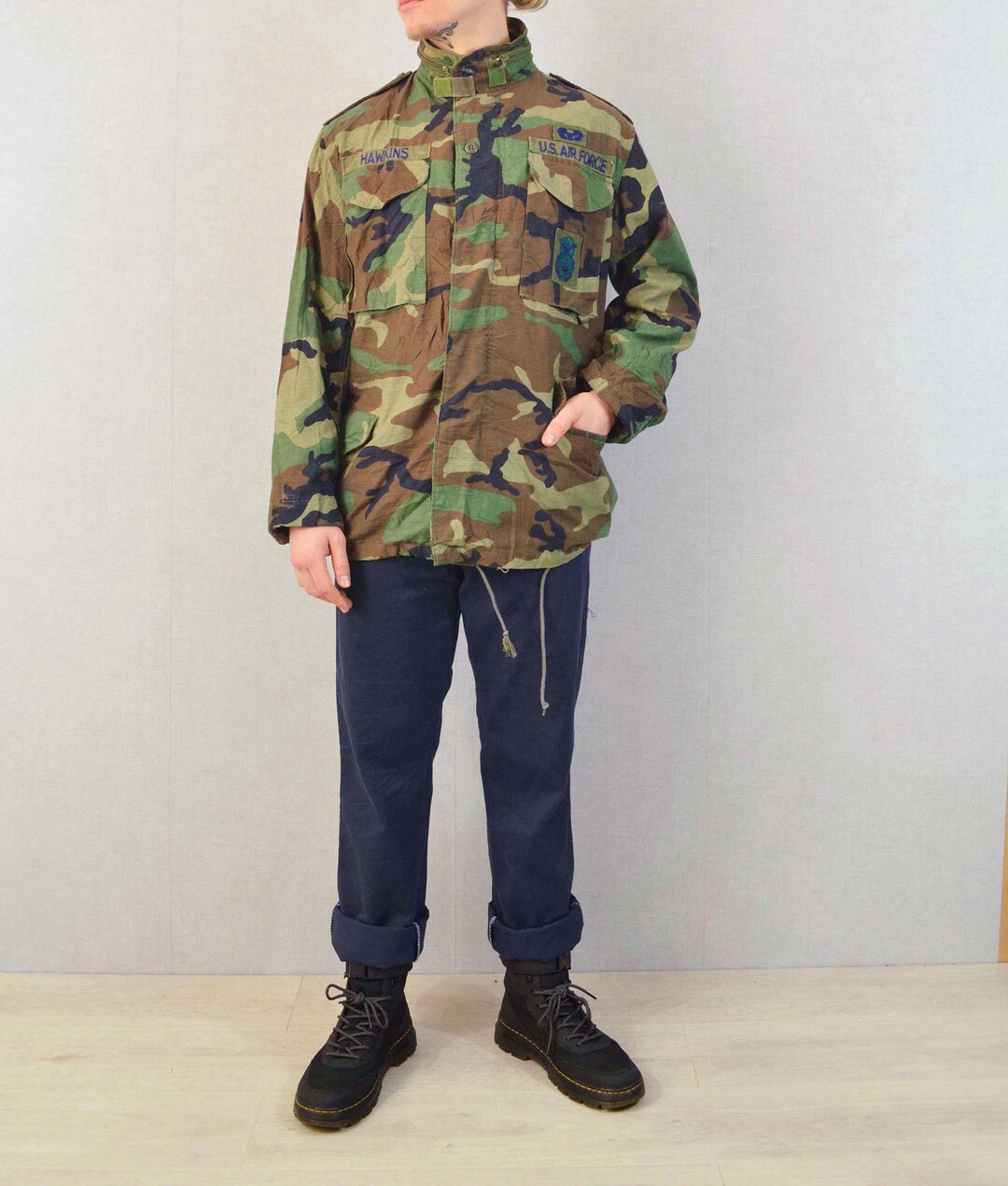 Vintage Army Jacket M65 USA - Etsy