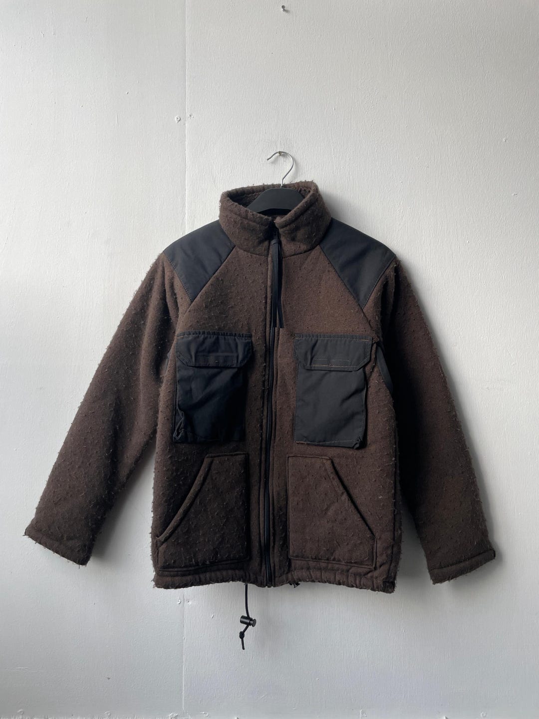 Vintage US Army Thermal "bear" Fleece Jacket Zipped - Small - Etsy