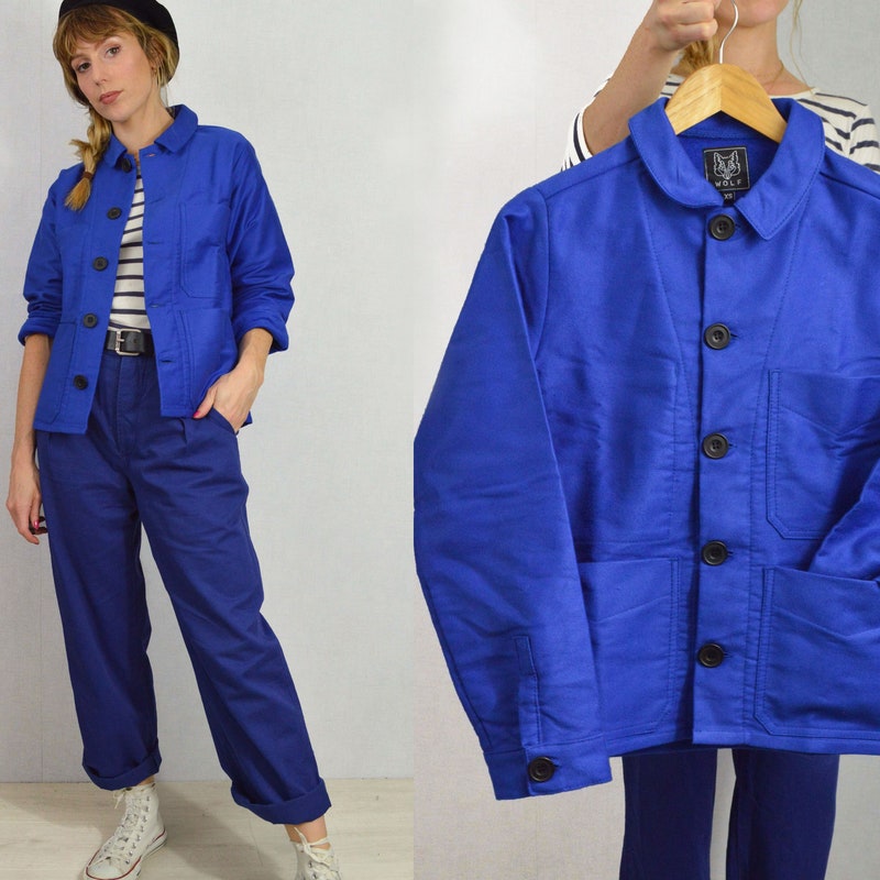 French Work Jacket - Etsy